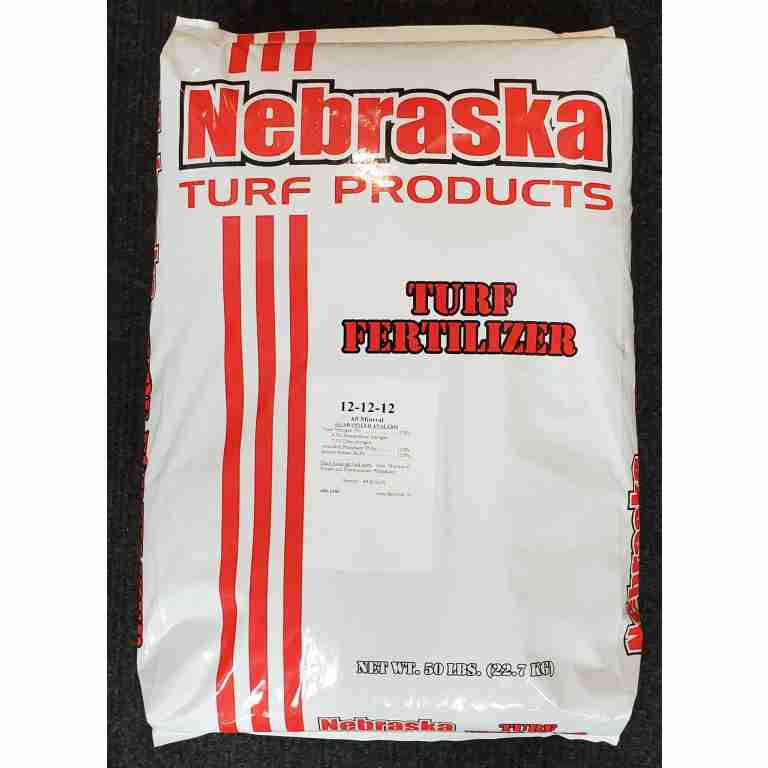 12-12-12 Balanced Fertilizer, Organic Filler | Nebraska Turf Products