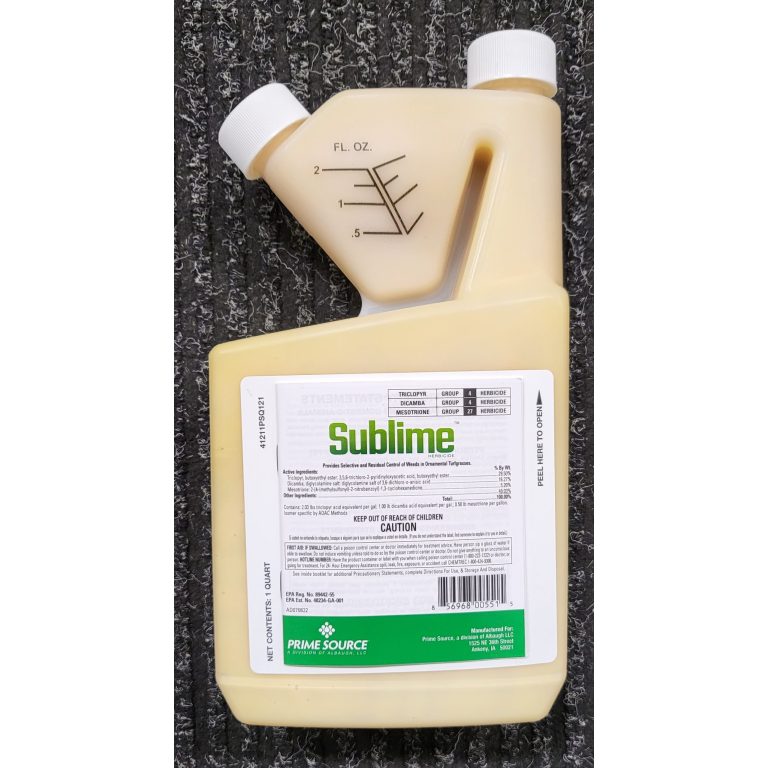 Sublime Herbicide | Nebraska Turf Products